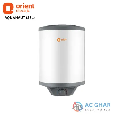 Orient 35L AQUANAUT (Glassline) Electric Storage Water Geyser | AC GHAR